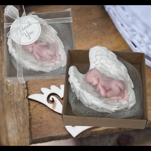 Hand Crafted | Bath & Body | Baby Angel Soap Box Present Baby Shower ...